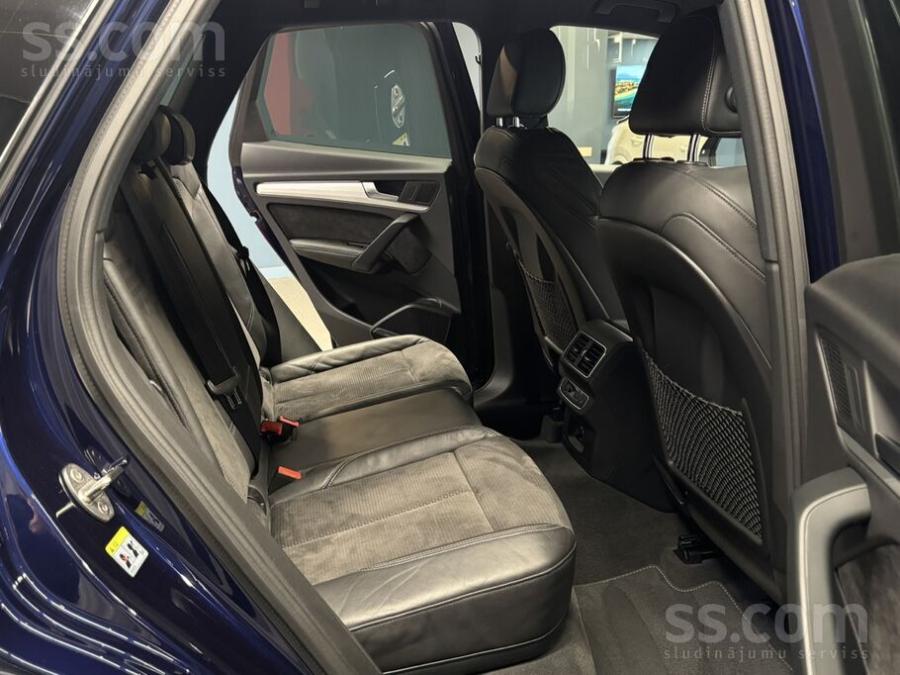 Zils Audi Q5 2018 Rīga, ar dzinēja tilpumu 3.00 L un nobraukumu 144 tūkst. km par 27990 €, foto 33 vietnē AUTOMOTO.COM.LV