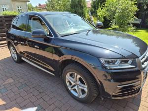 Blue Audi Q5 2018 in Klaipeda, with an engine capacity of 2.00 L and mileage of 75 thousand km for 23500 €, photo 6 on AUTOMOTO.COM.LV