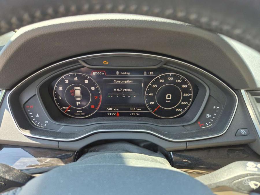 Blue Audi Q5 2018 in Klaipeda, with an engine capacity of 2.00 L and mileage of 75 thousand km for 23500 €, photo 8 on AUTOMOTO.COM.LV