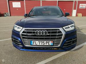 Blue Audi Q5 2018 in Utena, with an engine capacity of 2.00 L and mileage of 275 thousand km for 20900 €, photo 6 on AUTOMOTO.COM.LV
