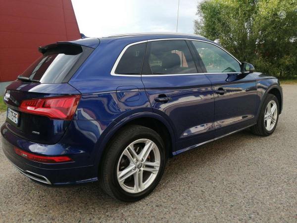 Zils Audi Q5 2018 Utena, ar dzinēja tilpumu 2.00 L un nobraukumu 275 tūkst. km par 20900 €, foto 7 vietnē AUTOMOTO.COM.LV