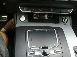 Blue Audi Q5 2018 in Utena, with an engine capacity of 2.00 L and mileage of 275 thousand km for 20900 €, photo 24 on AUTOMOTO.COM.LV