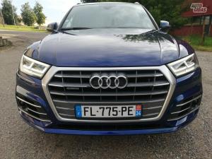 Blue Audi Q5 2018 in Utena, with an engine capacity of 2.00 L and mileage of 275 thousand km for 20500 €, photo 7 on AUTOMOTO.COM.LV