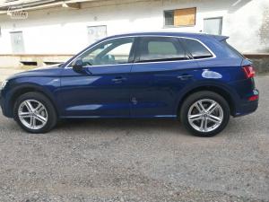 Blue Audi Q5 2018 in Utena, with an engine capacity of 2.00 L and mileage of 275 thousand km for 20500 €, photo 8 on AUTOMOTO.COM.LV