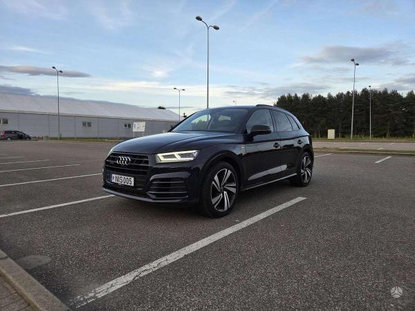 Zils Audi Q5 2018 Viļņa, ar dzinēja tilpumu 3.00 L un nobraukumu 222 tūkst. km par 22750 €, foto 1 vietnē AUTOMOTO.COM.LV