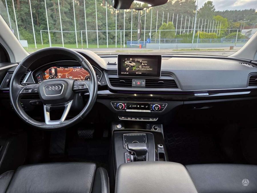 Zils Audi Q5 2018 Viļņa, ar dzinēja tilpumu 3.00 L un nobraukumu 222 tūkst. km par 22750 €, foto 10 vietnē AUTOMOTO.COM.LV