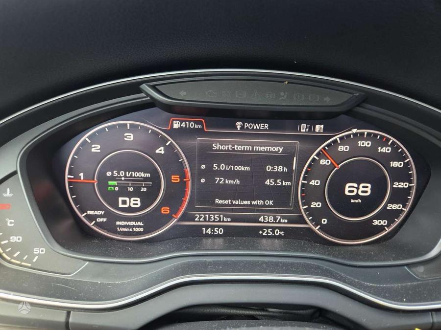 Zils Audi Q5 2018 Viļņa, ar dzinēja tilpumu 3.00 L un nobraukumu 222 tūkst. km par 22750 €, foto 18 vietnē AUTOMOTO.COM.LV