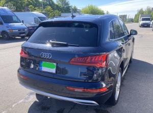 Blue Audi Q5 2019 in Vilnius, with an engine capacity of 2.00 L and mileage of 58 thousand km for 25000 €, photo 5 on AUTOMOTO.COM.LV