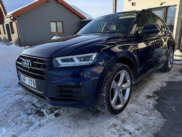 Zils Audi Q5 2019 Klaipėda, ar dzinēja tilpumu 1.98 L un nobraukumu 116 tūkst. km par 19000 €, foto  vietnē AUTOMOTO.COM.LV