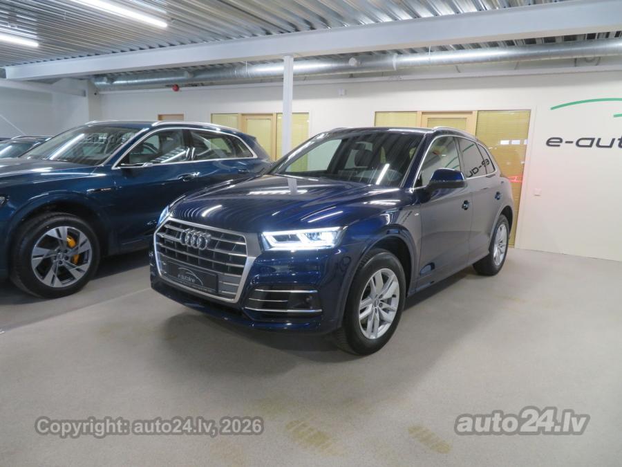 Zils Audi Q5 2019 Tallina, ar dzinēja tilpumu 2.00 L un nobraukumu 67 tūkst. km par 26000 €, foto 1 vietnē AUTOMOTO.COM.LV