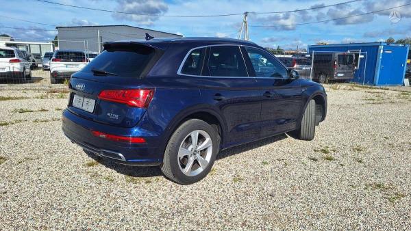 Blue Audi Q5 2019 in Kaunas, with an engine capacity of 1.97 L and mileage of 202 thousand km for 22950 €, photo 5 on AUTOMOTO.COM.LV
