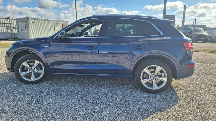 Blue Audi Q5 2019 in Kaunas, with an engine capacity of 1.97 L and mileage of 202 thousand km for 22950 €, photo 9 on AUTOMOTO.COM.LV