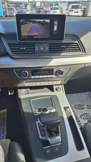 Blue Audi Q5 2019 in Kaunas, with an engine capacity of 1.97 L and mileage of 202 thousand km for 22950 €, photo 18 on AUTOMOTO.COM.LV
