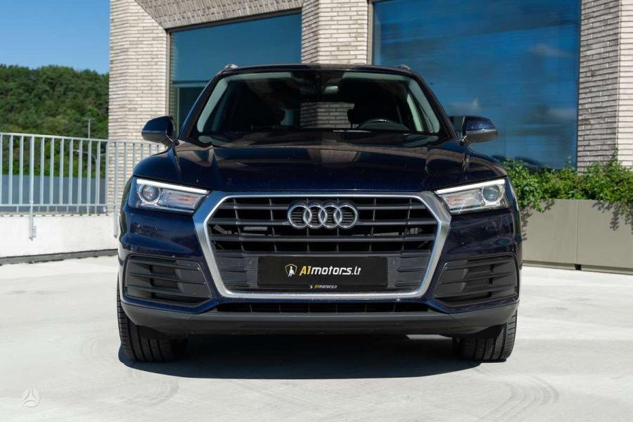 Blue Audi Q5 2019 in Vilnius, with an engine capacity of 1.98 L and mileage of 172 thousand km for 21950 €, photo 6 on AUTOMOTO.COM.LV