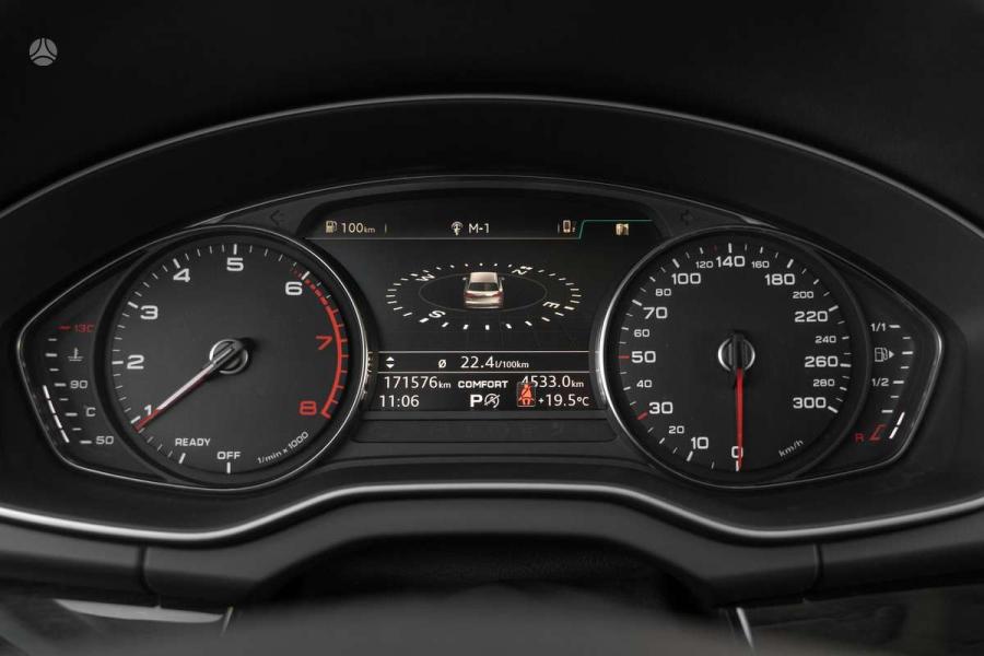 Blue Audi Q5 2019 in Vilnius, with an engine capacity of 1.98 L and mileage of 172 thousand km for 21950 €, photo 24 on AUTOMOTO.COM.LV