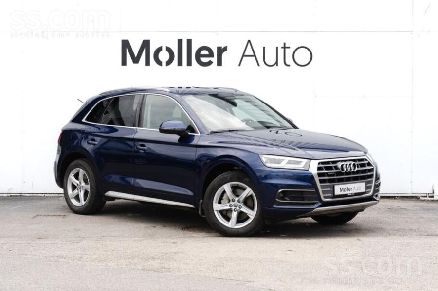 Zils Audi Q5 2019 Rīga, ar dzinēja tilpumu 2.00 L un nobraukumu 119 tūkst. km par 25500 €, foto 3 vietnē AUTOMOTO.COM.LV