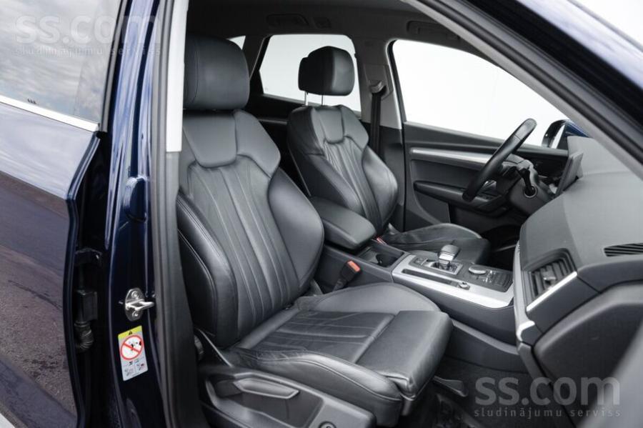 Zils Audi Q5 2019 Rīga, ar dzinēja tilpumu 2.00 L un nobraukumu 119 tūkst. km par 25500 €, foto 7 vietnē AUTOMOTO.COM.LV