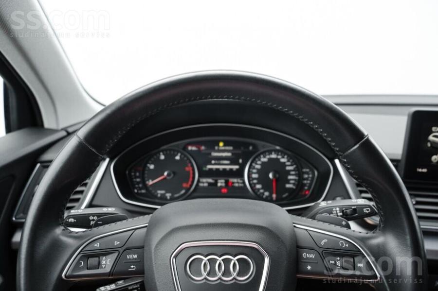 Zils Audi Q5 2019 Rīga, ar dzinēja tilpumu 2.00 L un nobraukumu 119 tūkst. km par 24400 €, foto 13 vietnē AUTOMOTO.COM.LV