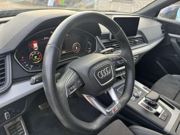 Blue Audi Q5 2020 in Kaunas, with an engine capacity of 1.97 L and mileage of 70 thousand km for 12950 €, photo 8 on AUTOMOTO.COM.LV