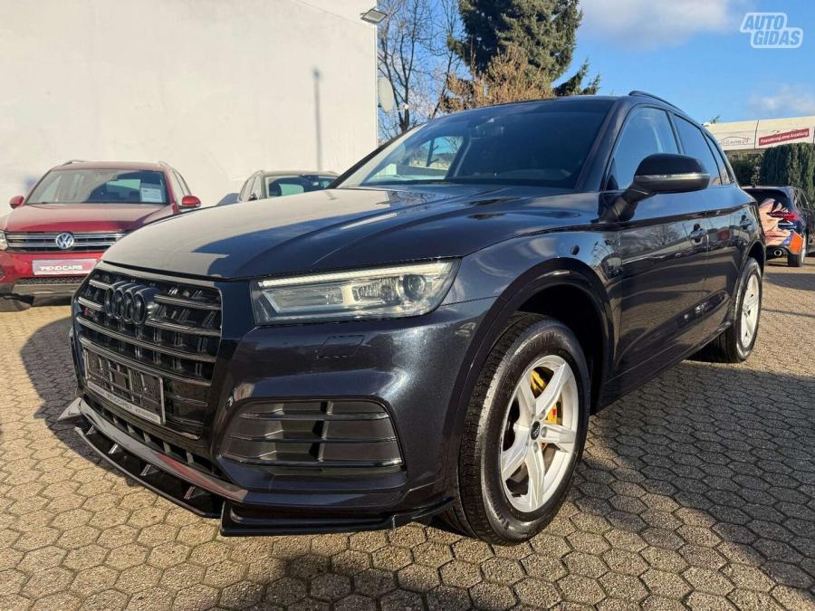 Zils Audi Q5 2020 Kauņa, ar dzinēja tilpumu 2.00 L un nobraukumu 84 tūkst. km par 29559 €, foto 1 vietnē AUTOMOTO.COM.LV