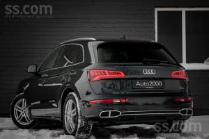 Zils Audi Q5 2020 Tukums, ar dzinēja tilpumu 2.00 L un nobraukumu 161 tūkst. km par 27990 €, foto 4 vietnē AUTOMOTO.COM.LV