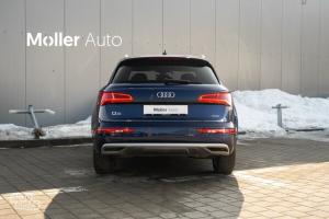 Blue Audi Q5 2020 in Vilnius, with an engine capacity of 2.00 L and mileage of 115 thousand km for 27600 €, photo 5 on AUTOMOTO.COM.LV