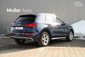 Blue Audi Q5 2020 in Vilnius, with an engine capacity of 2.00 L and mileage of 115 thousand km for 27600 €, photo 7 on AUTOMOTO.COM.LV