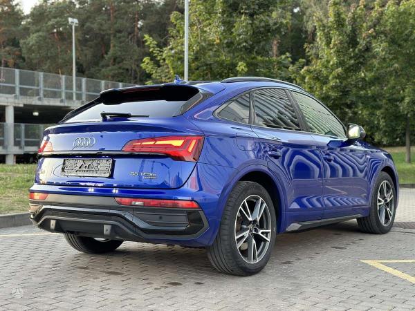 Blue Audi Q5 2021 in Vilnius, with an engine capacity of 1.98 L and mileage of 141 thousand km for 35999 €, photo 4 on AUTOMOTO.COM.LV