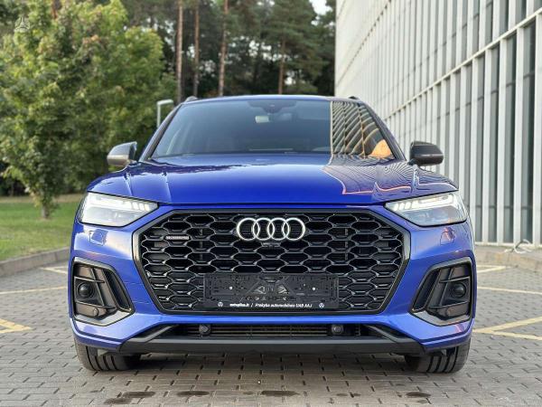 Zils Audi Q5 2021 Viļņa, ar dzinēja tilpumu 1.98 L un nobraukumu 141 tūkst. km par 35999 €, foto 2 vietnē AUTOMOTO.COM.LV