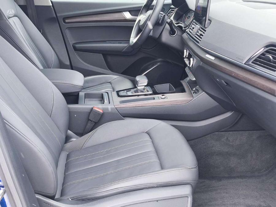 Синий Ауди Ку 5 2021 в Клайпеда, объемом двигателя 2.00 л и пробегом 71 тыс. км за 19500 €, фото 7 на AUTOMOTO.COM.LV