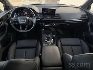 Blue Audi Q5 2021 in Valmiera, with an engine capacity of 2.00 L and mileage of 94 thousand km for 30900 €, photo 18 on AUTOMOTO.COM.LV