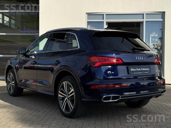 Zils Audi Q5 2021 Valmiera, ar dzinēja tilpumu 2.00 L un nobraukumu 94 tūkst. km par 30900 €, foto 4 vietnē AUTOMOTO.COM.LV