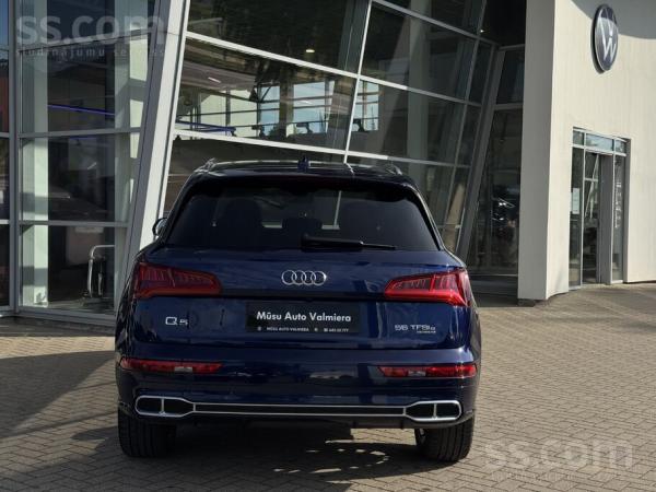 Zils Audi Q5 2021 Valmiera, ar dzinēja tilpumu 2.00 L un nobraukumu 94 tūkst. km par 30900 €, foto 5 vietnē AUTOMOTO.COM.LV