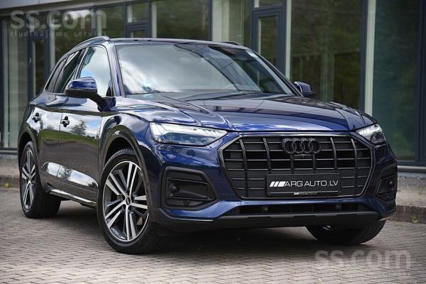 Zils Audi Q5 2021 Tukums, ar dzinēja tilpumu 2.00 L un nobraukumu 166 tūkst. km par 29990 €, foto 1 vietnē AUTOMOTO.COM.LV