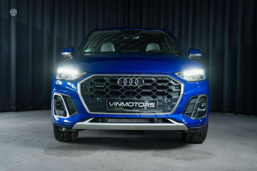 Zils Audi Q5 2021 Viļņa, ar dzinēja tilpumu 1.98 L un nobraukumu 88 tūkst. km par 25000 €, foto 3 vietnē AUTOMOTO.COM.LV