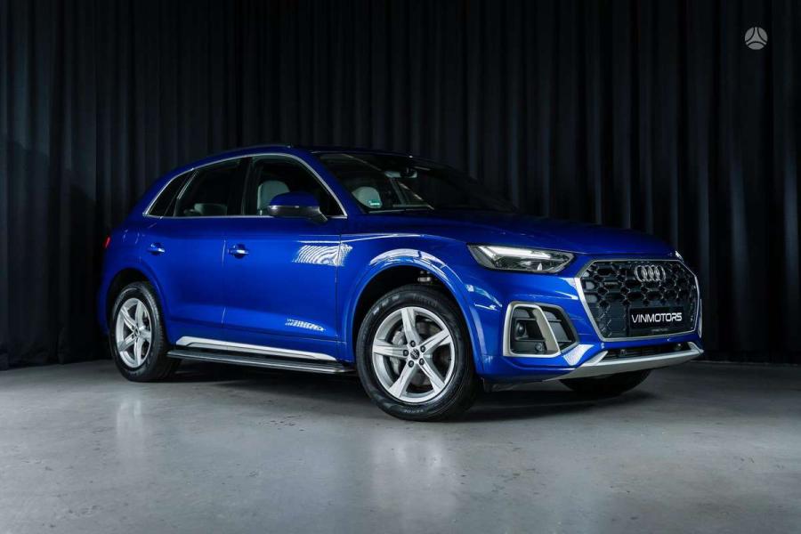 Zils Audi Q5 2021 Viļņa, ar dzinēja tilpumu 1.98 L un nobraukumu 88 tūkst. km par 25000 €, foto 4 vietnē AUTOMOTO.COM.LV