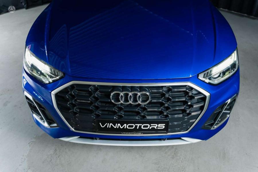 Zils Audi Q5 2021 Viļņa, ar dzinēja tilpumu 1.98 L un nobraukumu 88 tūkst. km par 25000 €, foto 13 vietnē AUTOMOTO.COM.LV
