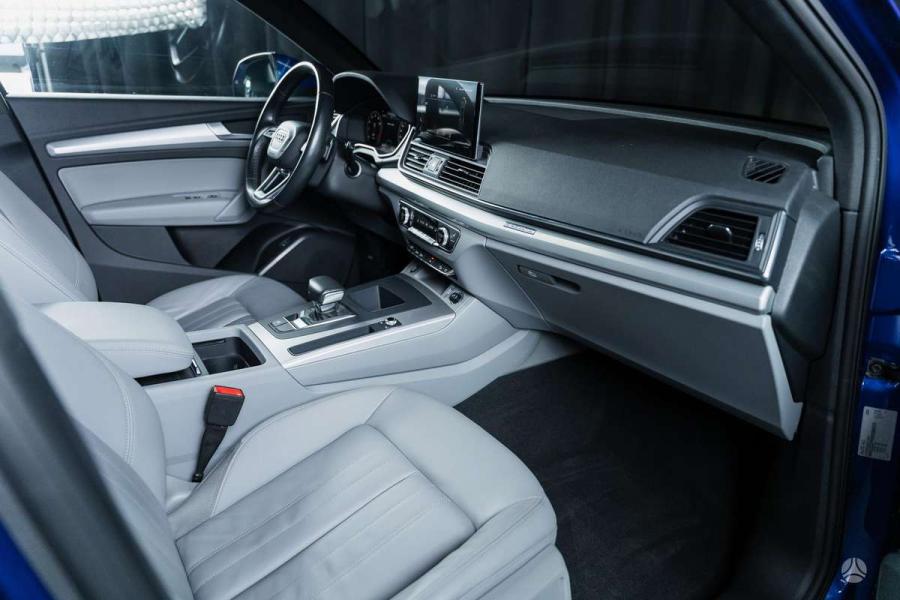 Zils Audi Q5 2021 Viļņa, ar dzinēja tilpumu 1.98 L un nobraukumu 88 tūkst. km par 25000 €, foto 29 vietnē AUTOMOTO.COM.LV