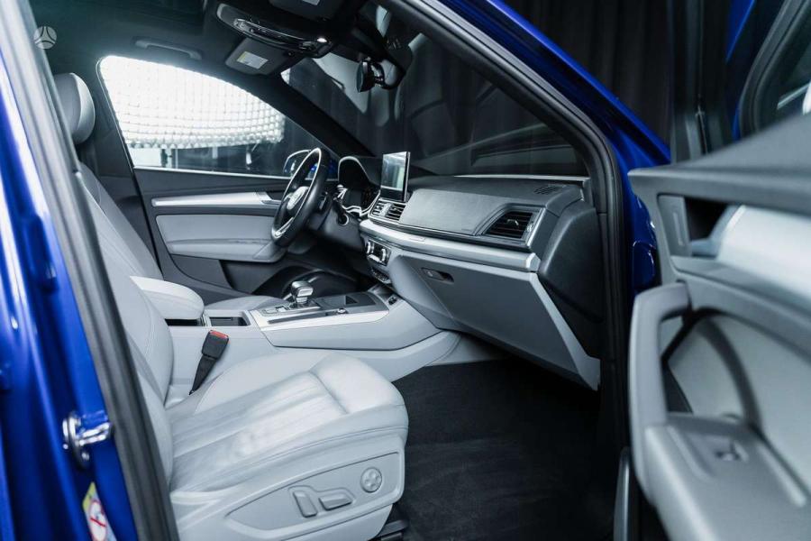 Zils Audi Q5 2021 Viļņa, ar dzinēja tilpumu 1.98 L un nobraukumu 88 tūkst. km par 25000 €, foto 30 vietnē AUTOMOTO.COM.LV