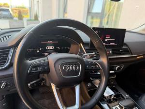 Blue Audi Q5 2021 in Klaipeda, with an engine capacity of 1.98 L and mileage of 68 thousand km for 28900 €, photo 11 on AUTOMOTO.COM.LV