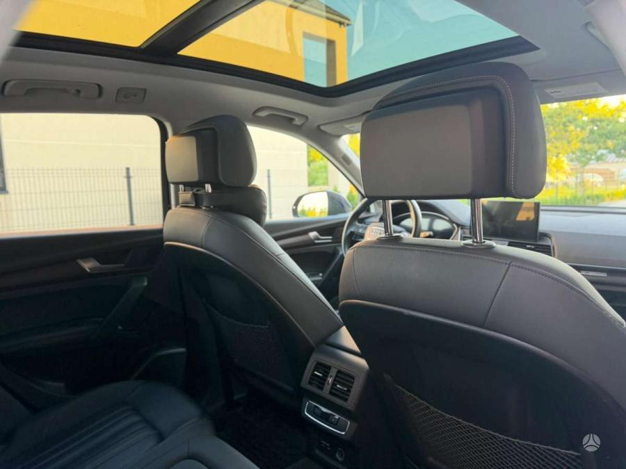 Blue Audi Q5 2021 in Klaipeda, with an engine capacity of 1.98 L and mileage of 68 thousand km for 28900 €, photo 12 on AUTOMOTO.COM.LV