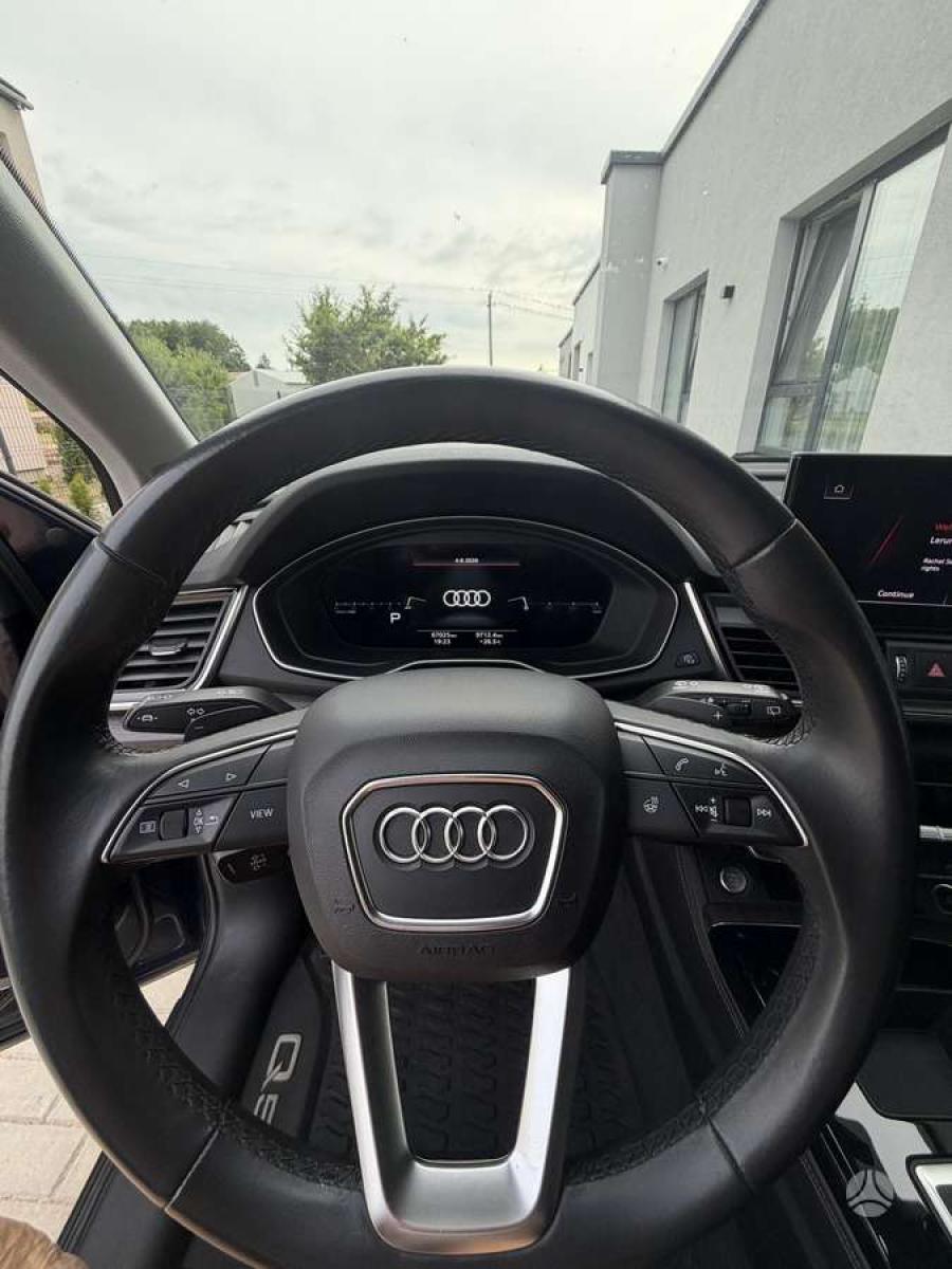 Blue Audi Q5 2021 in Klaipeda, with an engine capacity of 1.98 L and mileage of 68 thousand km for 28900 €, photo 16 on AUTOMOTO.COM.LV