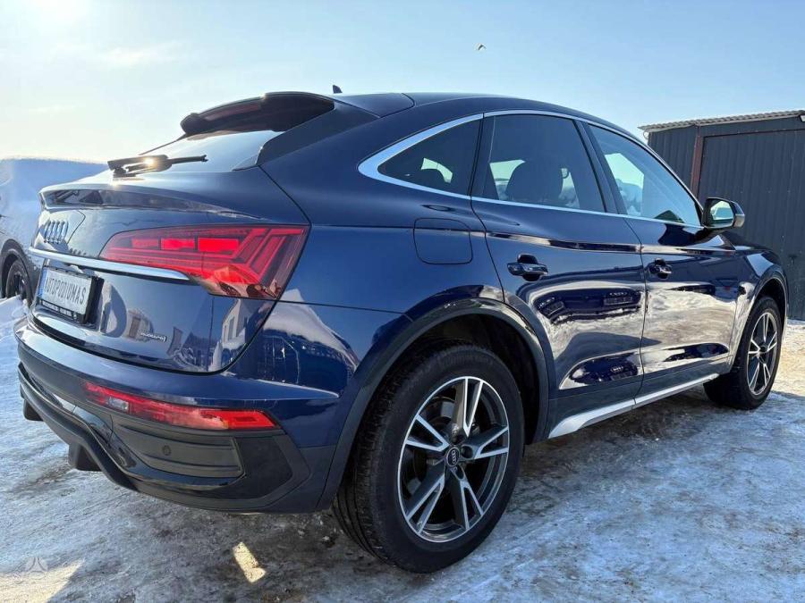 Zils Audi Q5 2022 Viļņa, ar dzinēja tilpumu 2.00 L un nobraukumu 64 tūkst. km par 34200 €, foto 6 vietnē AUTOMOTO.COM.LV