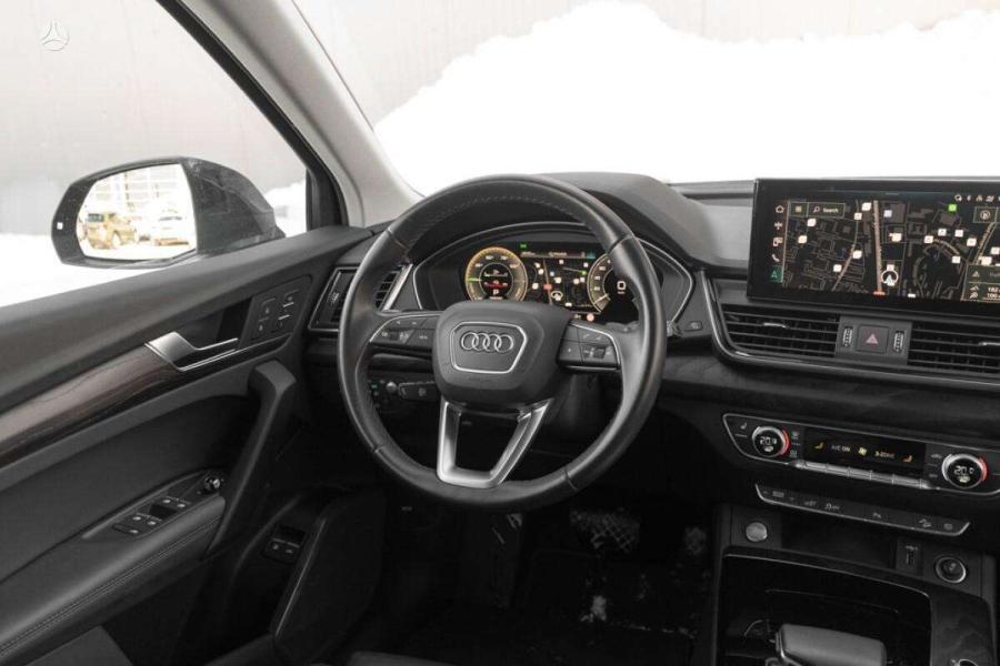 Blue Audi Q5 2022 in Vilnius, with an engine capacity of 2.00 L and mileage of 64 thousand km for 38000 €, photo 13 on AUTOMOTO.COM.LV
