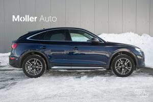 Blue Audi Q5 2022 in Vilnius, with an engine capacity of 2.00 L and mileage of 64 thousand km for 38000 €, photo 7 on AUTOMOTO.COM.LV