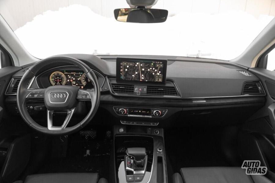 Blue Audi Q5 2022 in Vilnius, with an engine capacity of 2.00 L and mileage of 64 thousand km for 38000 €, photo 12 on AUTOMOTO.COM.LV