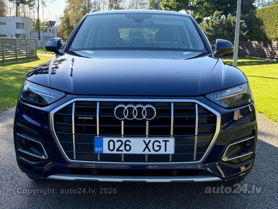 Zils Audi Q5 2022 Tallina, ar dzinēja tilpumu 3.00 L un nobraukumu 74 tūkst. km par 35999 €, foto 4 vietnē AUTOMOTO.COM.LV