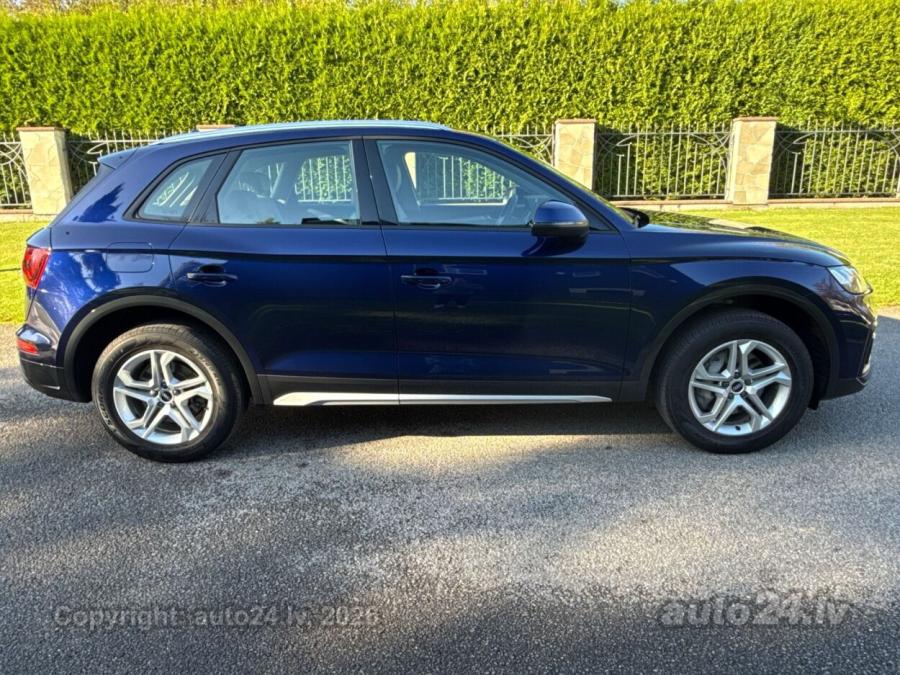 Zils Audi Q5 2022 Tallina, ar dzinēja tilpumu 3.00 L un nobraukumu 74 tūkst. km par 35999 €, foto 7 vietnē AUTOMOTO.COM.LV