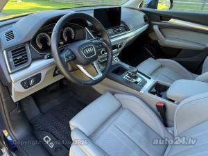 Zils Audi Q5 2022 Tallina, ar dzinēja tilpumu 3.00 L un nobraukumu 74 tūkst. km par 35999 €, foto 13 vietnē AUTOMOTO.COM.LV