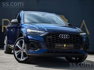Zils Audi Q5 2022 Tukums, ar dzinēja tilpumu 2.00 L un nobraukumu 164 tūkst. km par 34990 €, foto  vietnē AUTOMOTO.COM.LV